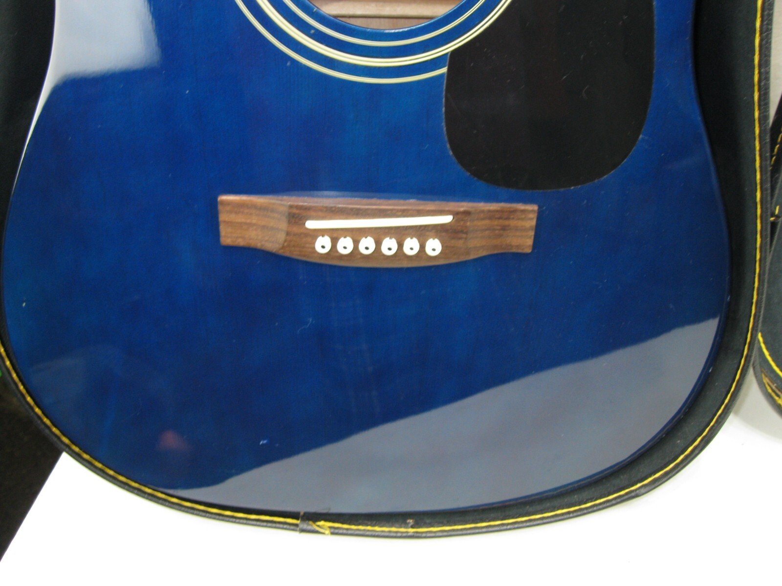 Stagg Handmade Western Acoustic Guitar SW205TB W/Case Missing Strings ...