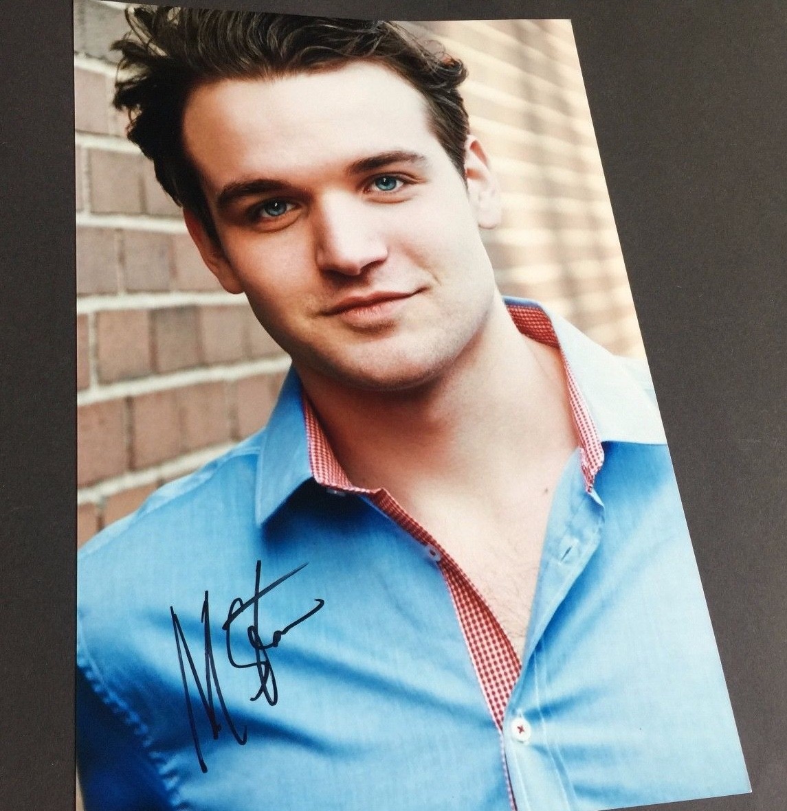 MICAH STOCK actor photo signed 8 x 12 autograph + proof | eBay