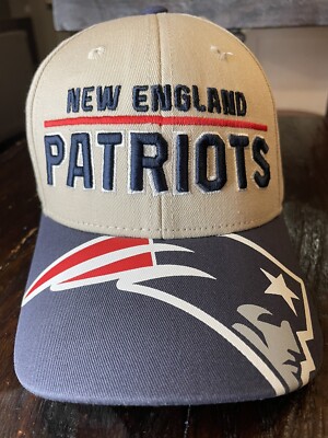 New England Patriots Youth NFL Apparel All Over SnapBack Spell Out Hat ...