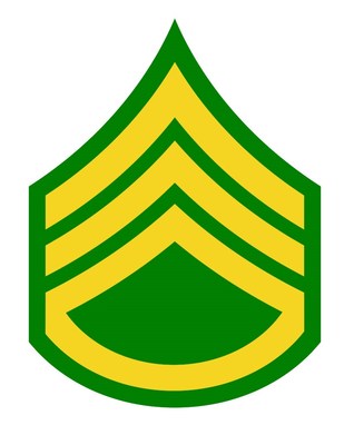 U.S. ARMY E-6 STAFF SERGEANT RANK Car Vinyl Window Decal/Sticker | eBay