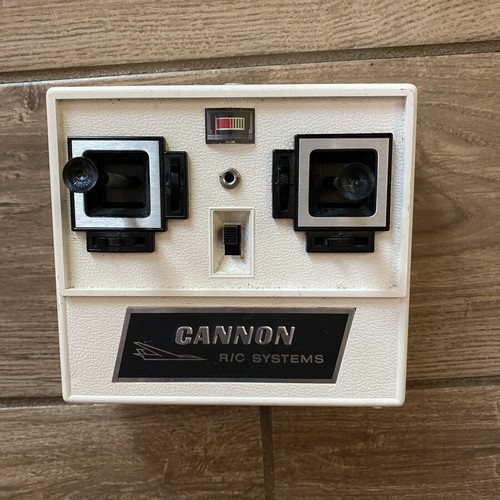 VINTAGE CANNON ELECTRONICS 4 CHANNEL 72 Mhz RADIO CONTROL TX R/C RC ...