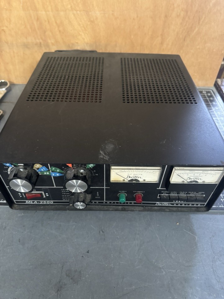 Dentron MLA-2500 HF Linear Amplifier – Ham Radio – Clean Estate ...