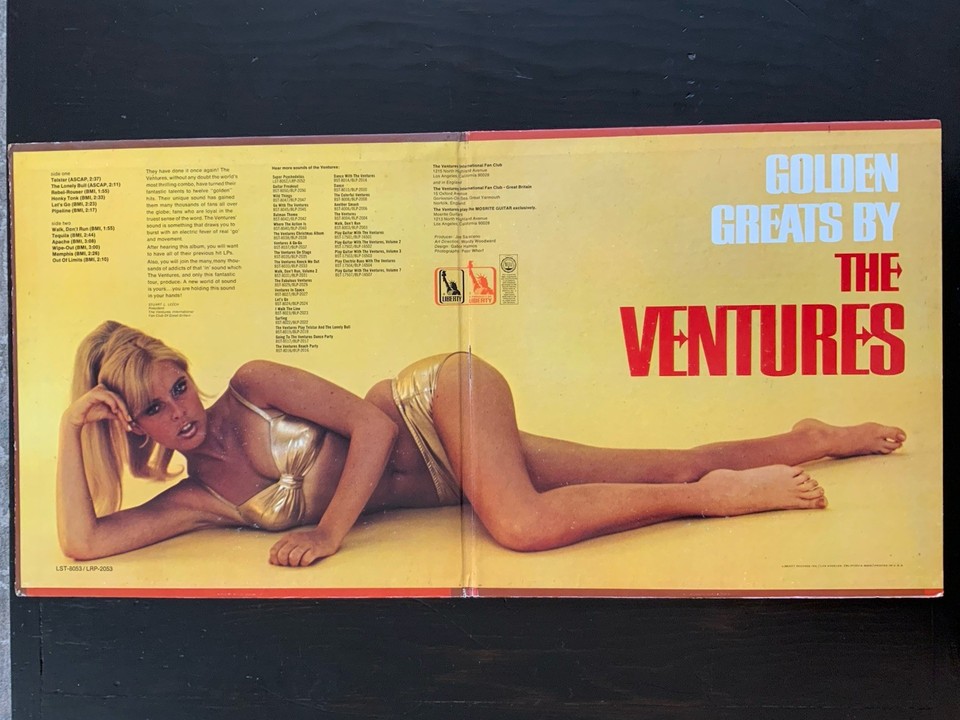 THE VENTURES -Golden greats by the Ventures 1967 Liberty PRISTINE Vinyl LP | eBay