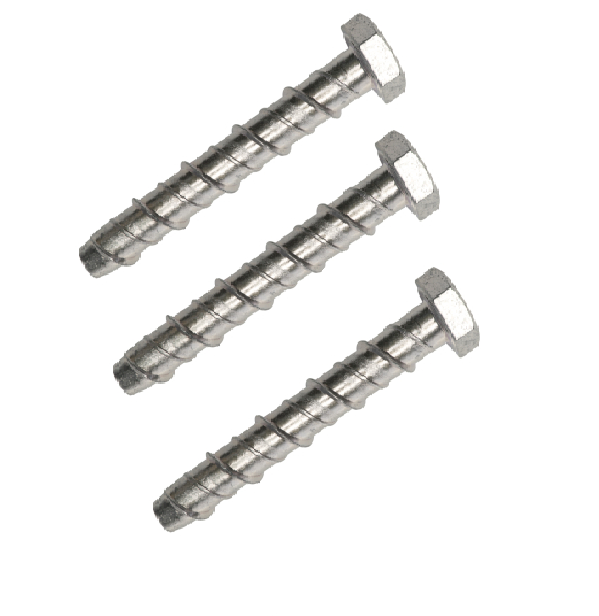 CONCRETE THUNDER BOLT SCREW HEX HEAD MULTI FIX ANCHOR FIXINGS MASONRY ...