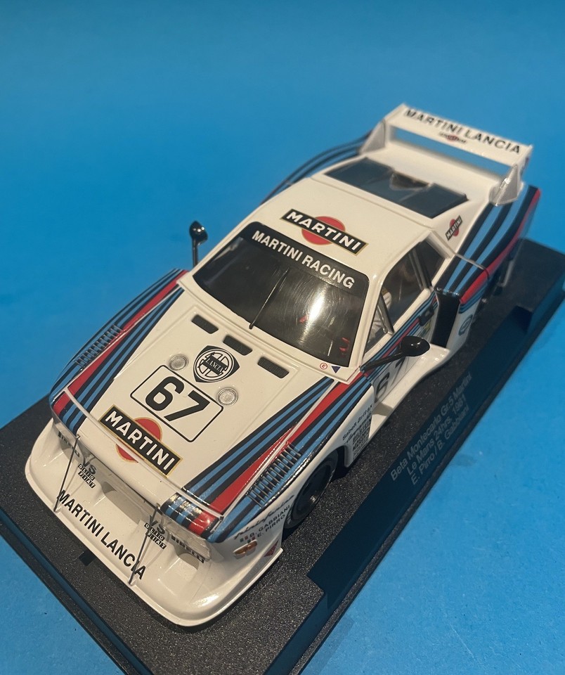 Racer Sideways Slot Car - Lancia Beta Monte Carlo - Mint Condition In ...