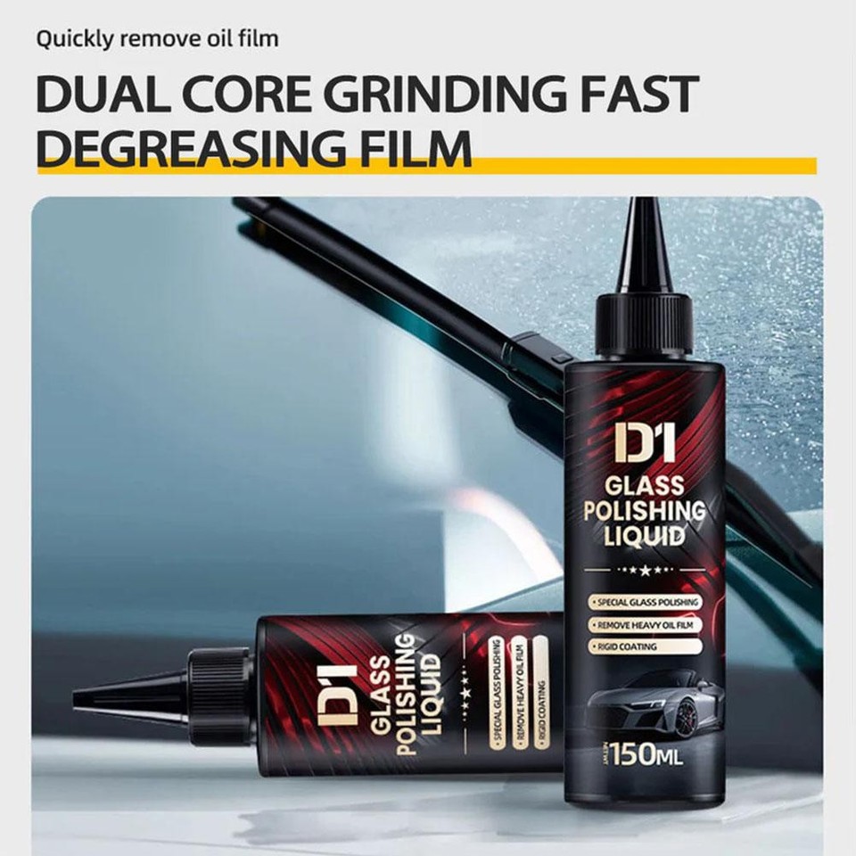 1Set D1 Glass Polishing Liquid - Auto Glass Sc ratch Care Polishing ...