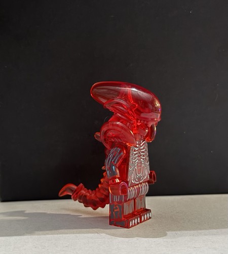 LEGO Alien Minifigure Trans Red custom pad printed | eBay