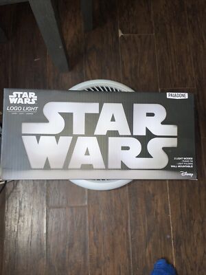 STAR WARS Logo Light, Wall Mountable and Freestanding Brand New | eBay