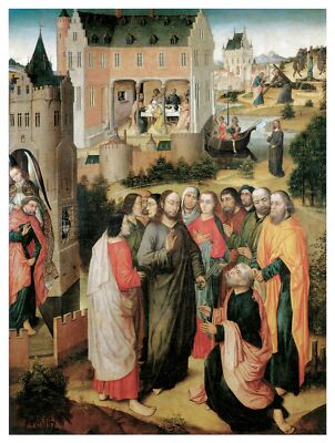 Decor Poster. Fine Graphic Art. Christ The Messiah. Religious Wall ...