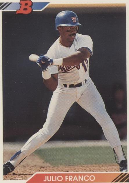 1992 Bowman - Julio Franco #206 for sale online | eBay
