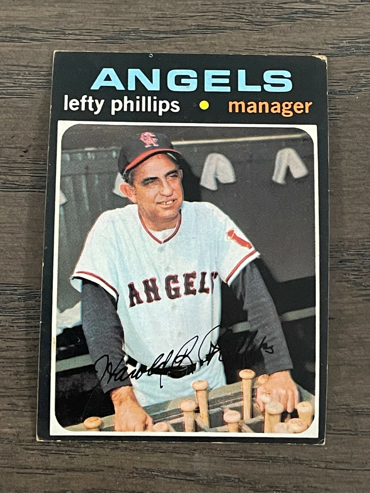1971 Topps Lefty Phillips #279 California Angels | eBay