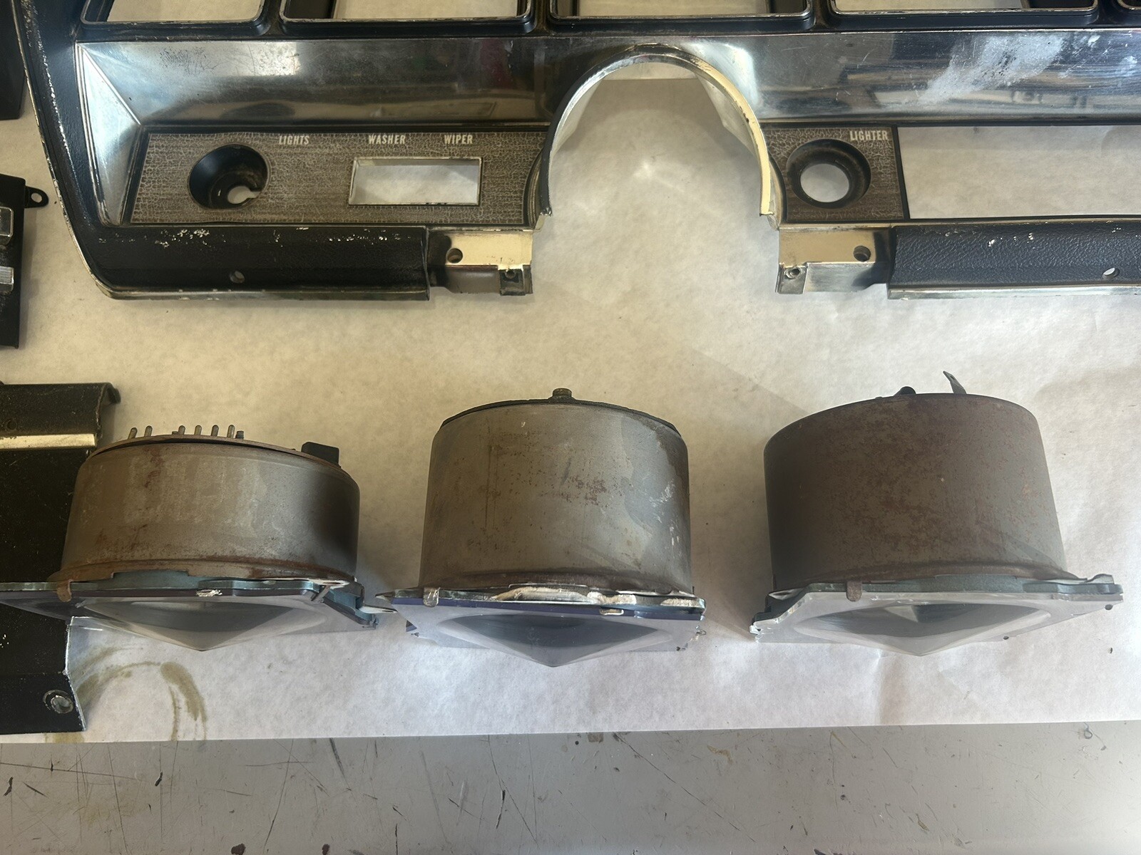 Buick GS 1970-1972 Dash Instuments Factory Tach Gauges 4 Speed GSX ...