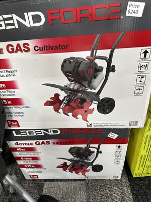 NEW! LEGEND FORCE 15 in. 46 cc Gas Powered 4-Cycle Gas Cultivator | eBay