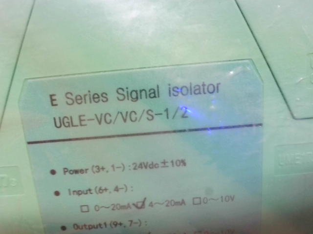 ASI UGLE-VC/VC/S-1/2 24VDC E SERIES SIGNAL ISOLATOR for sale online | eBay