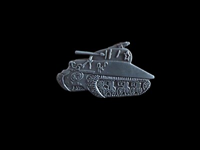 U.S MILITARY SHERMAN TANK HAT PIN BADGE U.S ARMY MARINE CORPS U.S ...