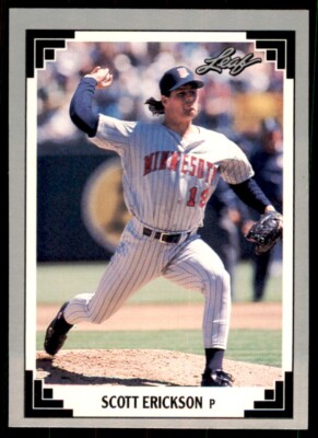 1991 Leaf Scott Erickson Baseball Cards #527 | eBay