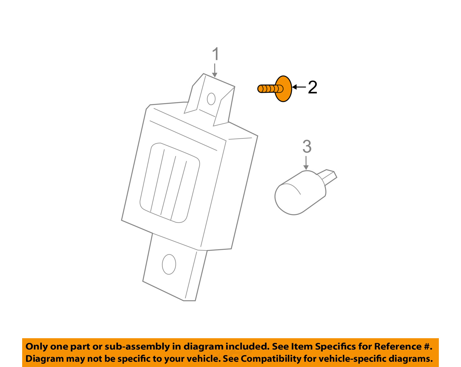 GM OEM Taillight Tail Light Lamp Rear-Tail Lamp Assembly Screw 11609457 ...