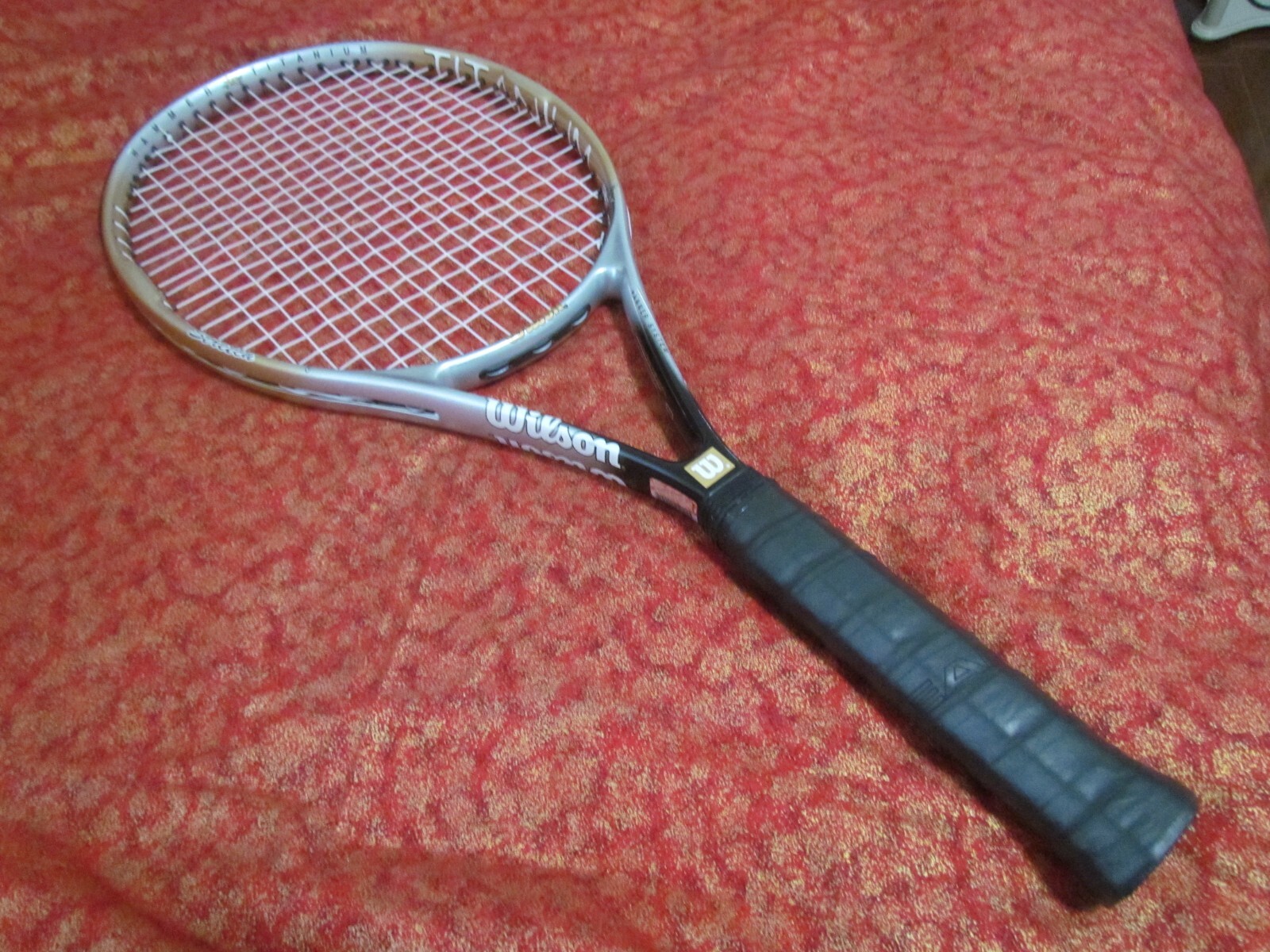 Wilson Hammer 7.0 Titanium OS (110). 4 5/8 (5) Grip Tennis Racquet ...