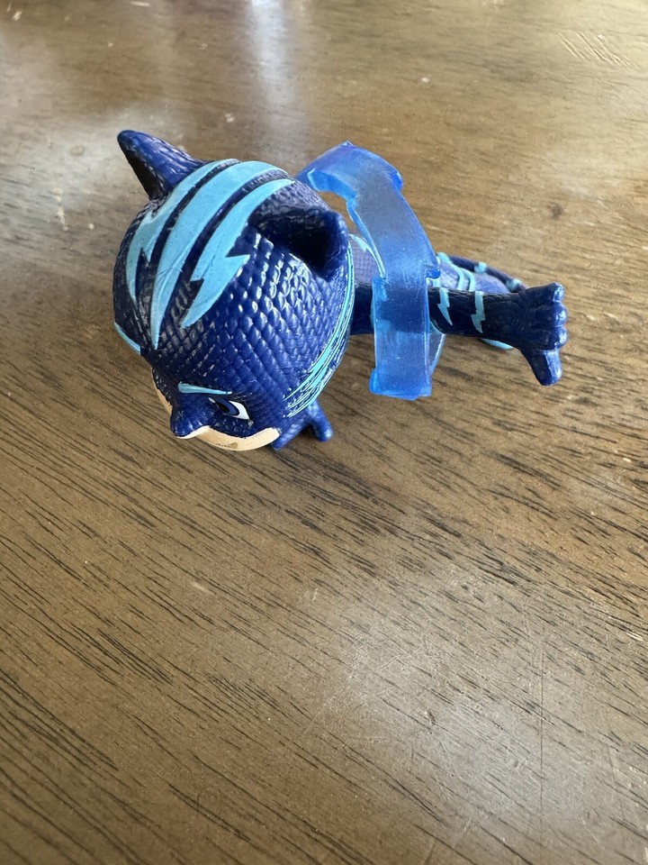 PJ Masks Catboy figure Toy Lightning Bolt Lasso Blue Disney JR Just ...