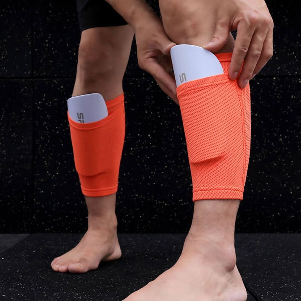 Lightweight Soccer Shin Pads Protective Shin Guard Sleeves Soccer Shin ...