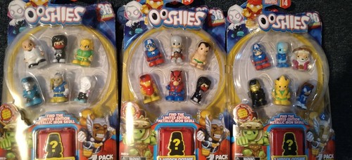 NEW MARVEL OOSHIES SERIES 4 - 7 PACK X 1 - 7 OOSHIES - Picked at Random ...