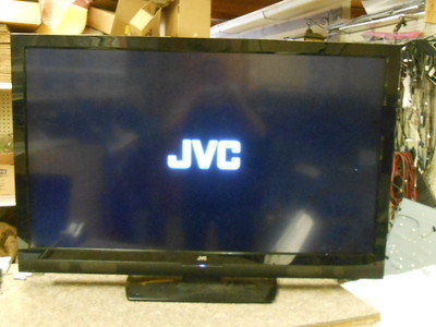 REPAIR SERVICE FOR JVC JLC47BC3000, STUCK ON LOGO, MAIN BOARD 3647-0502 ...