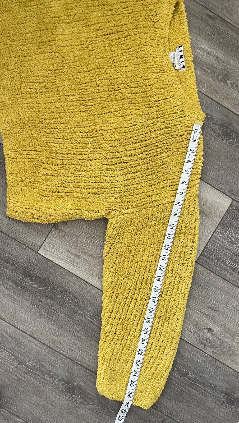 RARE 80’s Kikit Maurice Sasson Yellow Oversized Boxy … - Gem