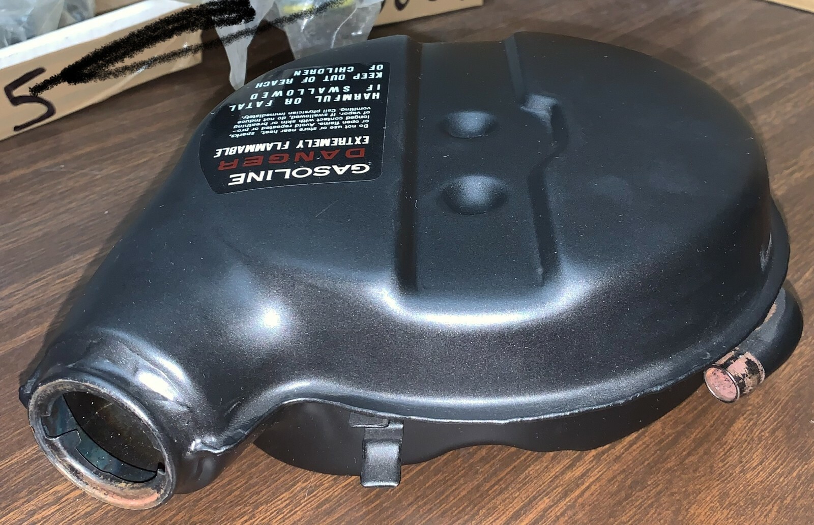 NEW OPEN BOX SUB / SUBTANK SPARE FUEL / GAS TANK CT90 CT110 WITH EMBLEM ...