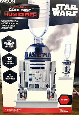 Disney Star Wars R2D2 Personal Ultrasonic Cool Mist Humidifier by Emson ...