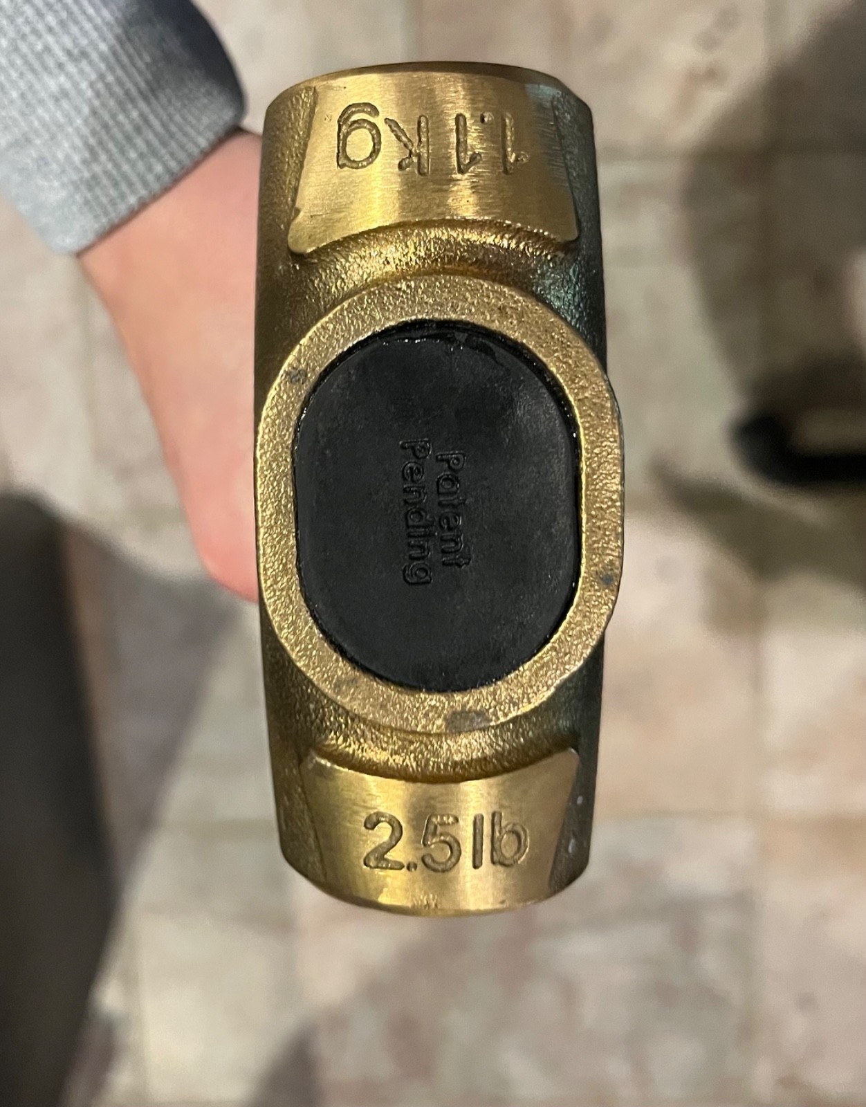 Wilton 90212 Brass Head Sledge Hammer 2 1/2 lb HEAD, 12’’ 731325280432 ...