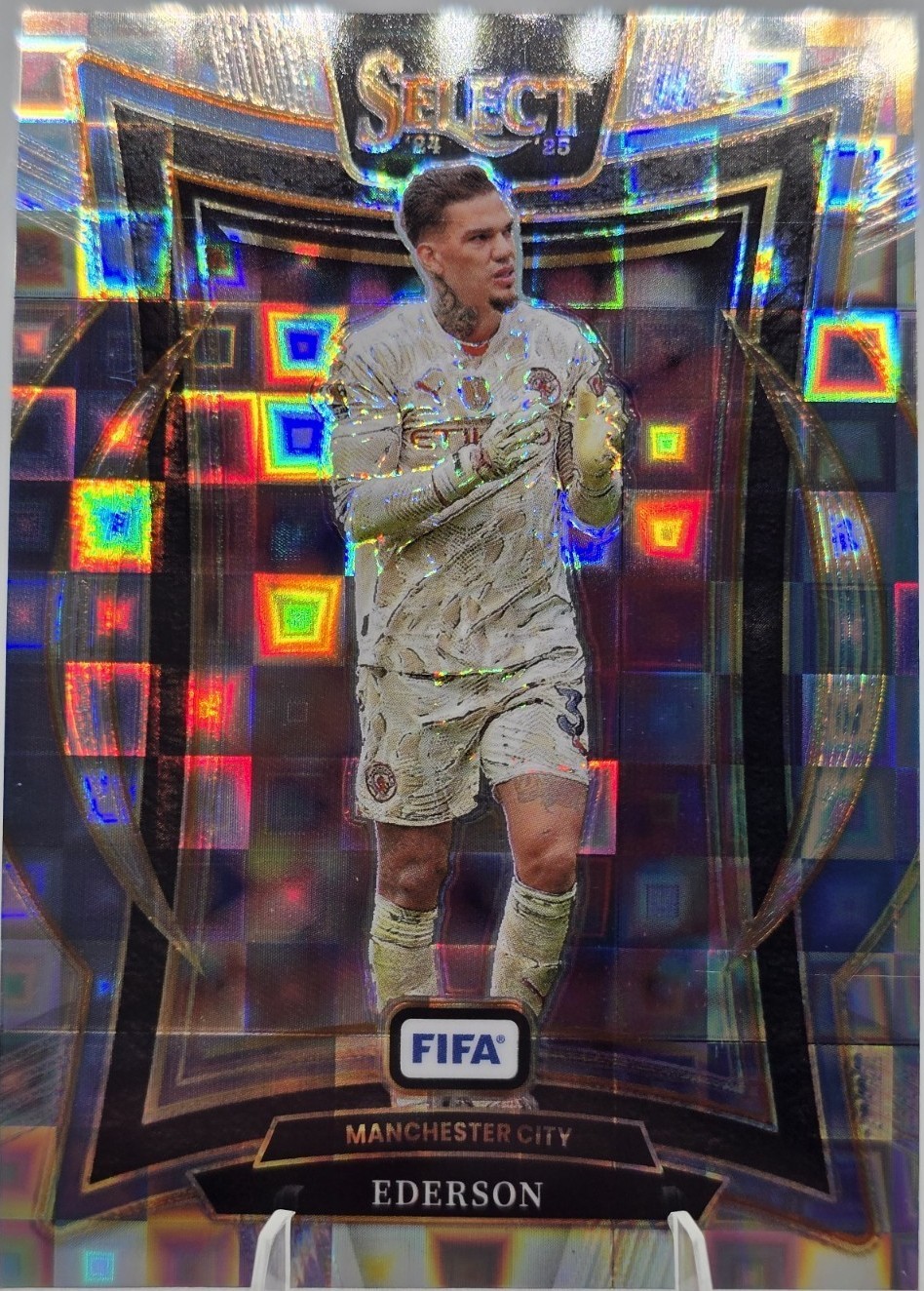 2024-25 Panini Select Fifa - Terrace Ederson #26 Pandora Prizm for sale online | eBay