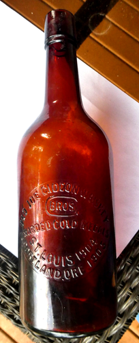 Oregon Whiskey OLD JOE GIDEON WHISKEY ST. LOUIS 1904 PORTLAND ORE. 1905 ...