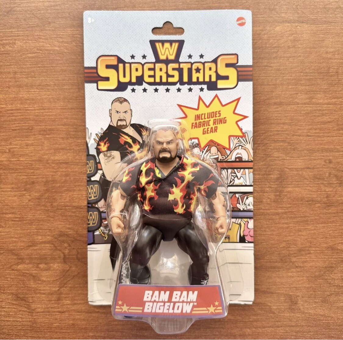 2022 Mattel WWE Superstars Series 6, BAM BAM BIGELOW, 5.5" Figure ...