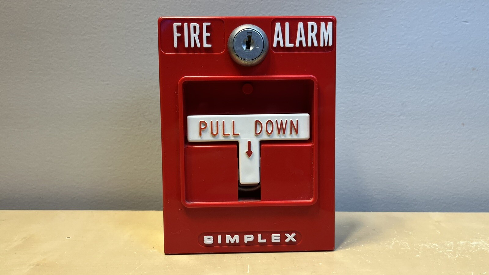 Simplex 4251-20 Fire Alarm Pull Station Conventional (B) | eBay