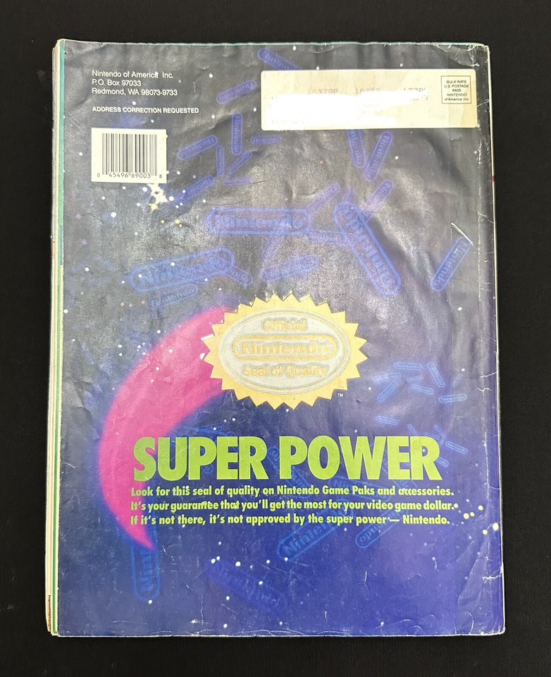 1990 Nintendo Power Batman Explosive Special Feature Joker Vintage NES ...