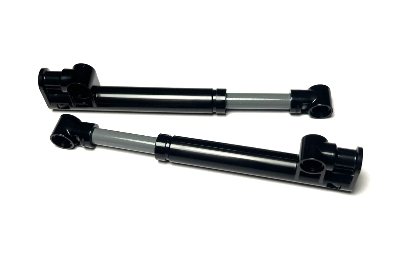 LEGO 2x Technic Shock Absorber 11L w/ Internal Spring Black 65151c01 ...