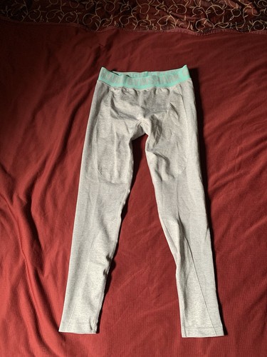 Gymshark Flex Low Rise Leggings Size XS or S Gray Mint Pants ...