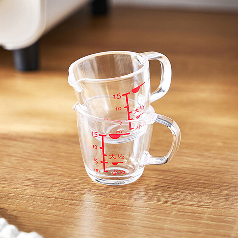 15ml Scale Measuring Cup Small Plastic Quantitative Cup Cooking Juice ...