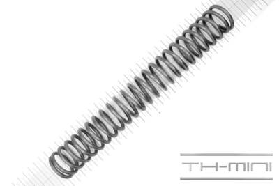 Druck-Feder 4mm angelegt 36x250mm 41,6kg Spiral Edel-stahl rostfrei ...