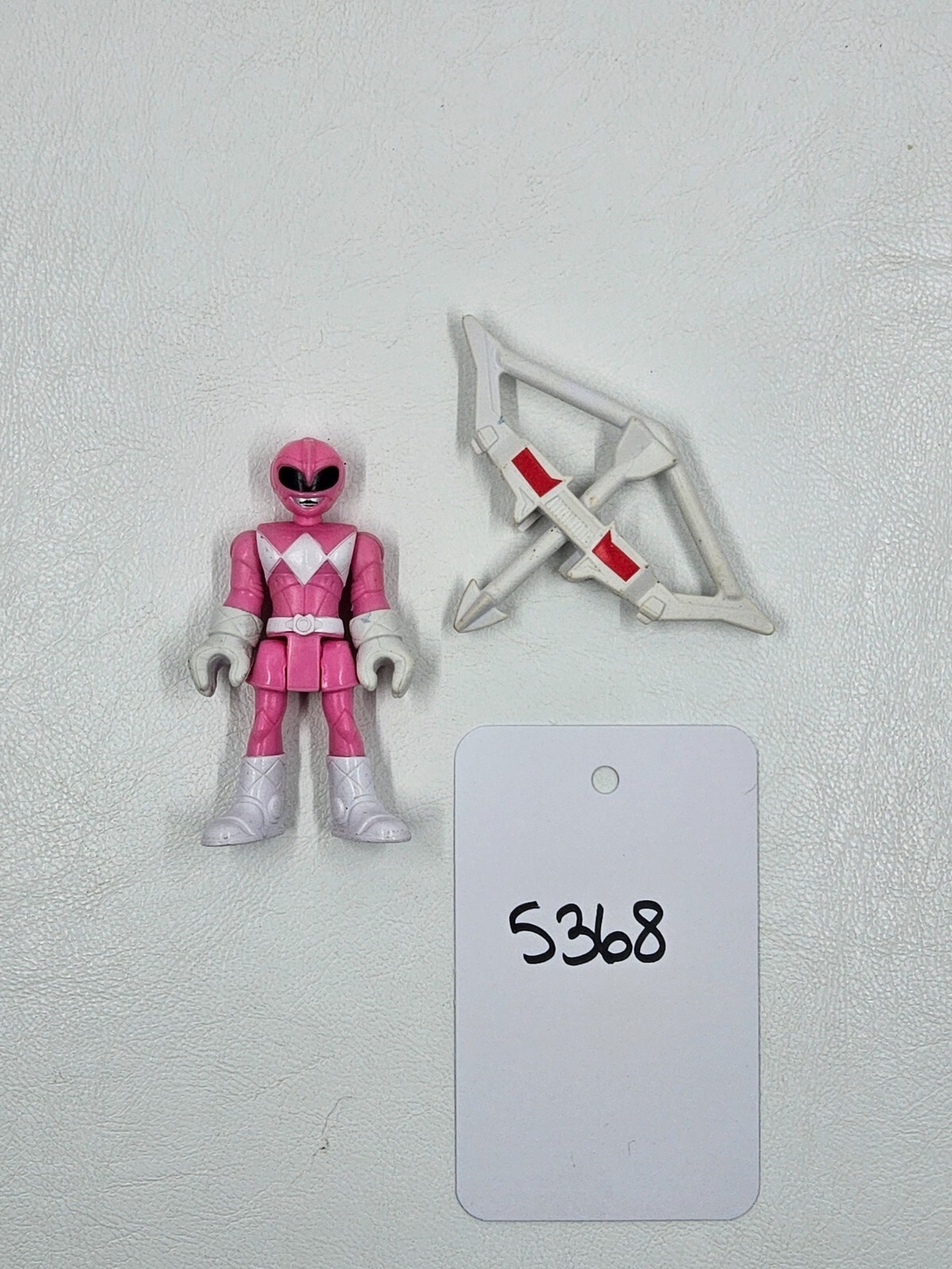 Imaginext Mighty Morphin Power Rangers PINK RANGER Figure with Weapon ...