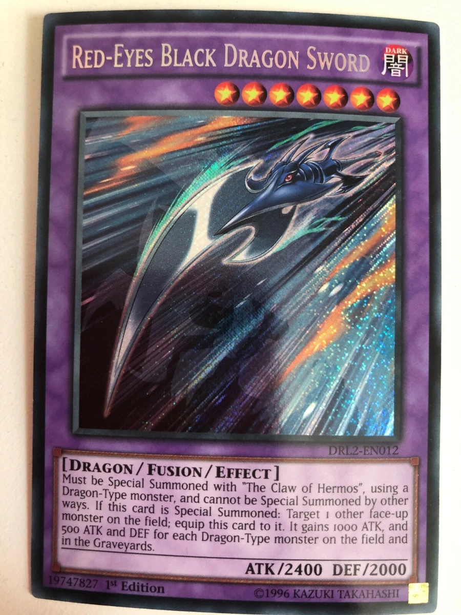 Red Eyes Black Dragon Sword