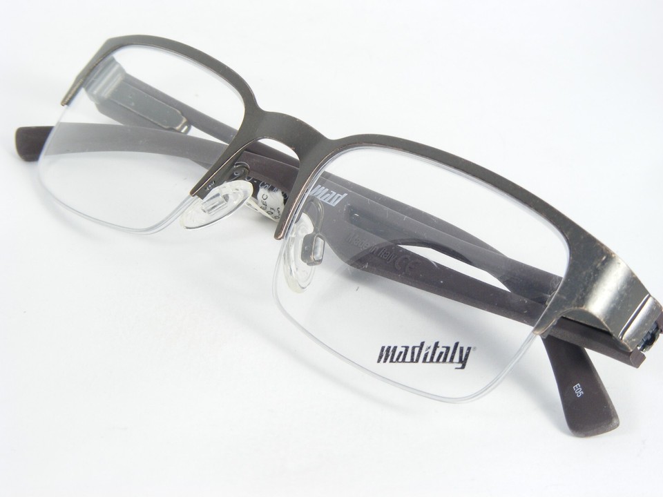 Mad in Italy PROSECCO M04 CAROB BRONZE /BROWN UNIQUE EYEGLASSES FRAME ...