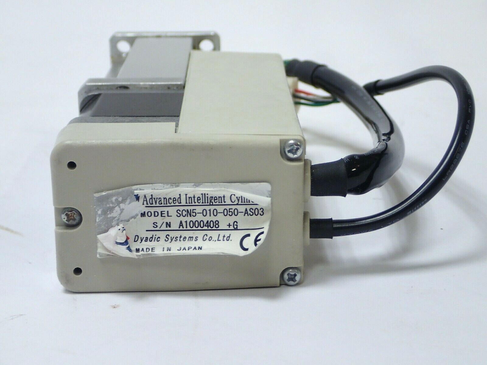 DYADIC SYSTEMS SCN5-010-050-AS03 INTELLIGENT CYLINDER SERVO MOTOR ...