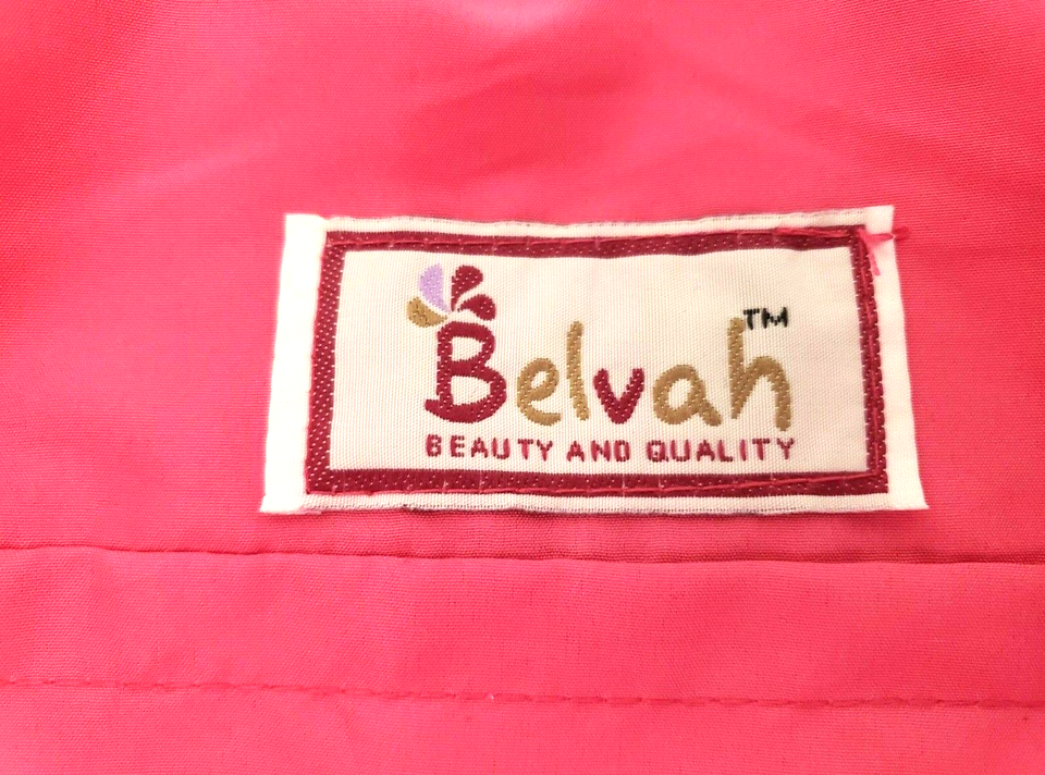 Belvah Large Polka Dot Print Tote Weekender Bag Pink Bow | eBay