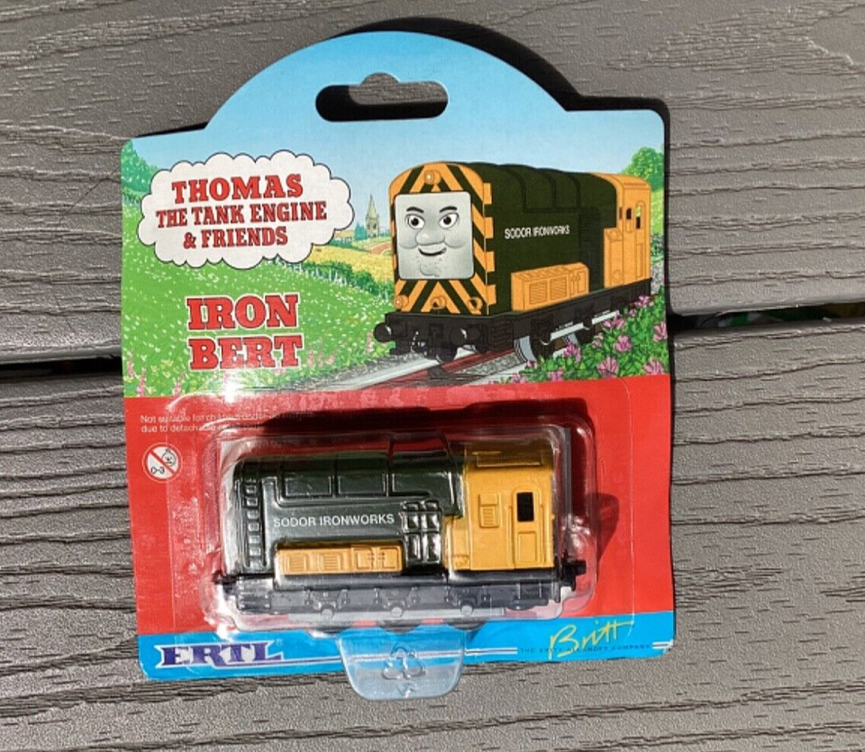 VINTAGE 2000 ERTL BRITT ALLCROFT THOMAS & FRIENDS IRON BERT ENGINE ...