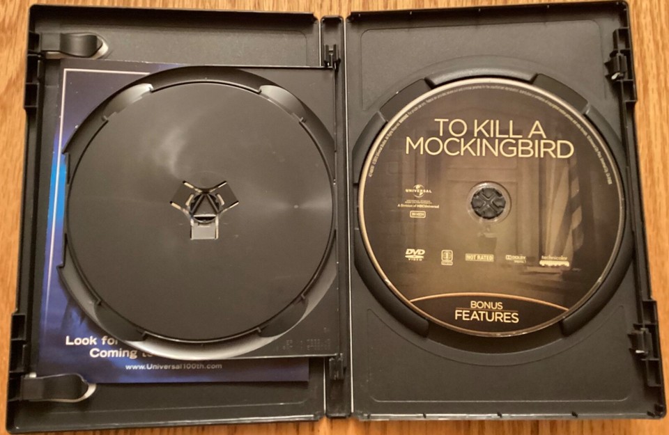 “To Kill A Mockingbird” DVD with Gregory Peck, Mary Badham, Phillip ...