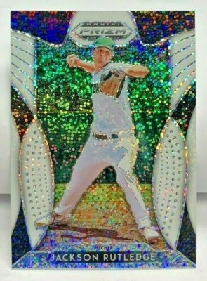 Jackson Rutledge 2019 Panini Prizm Draft Picks White Sparkle Prizm #29 ...