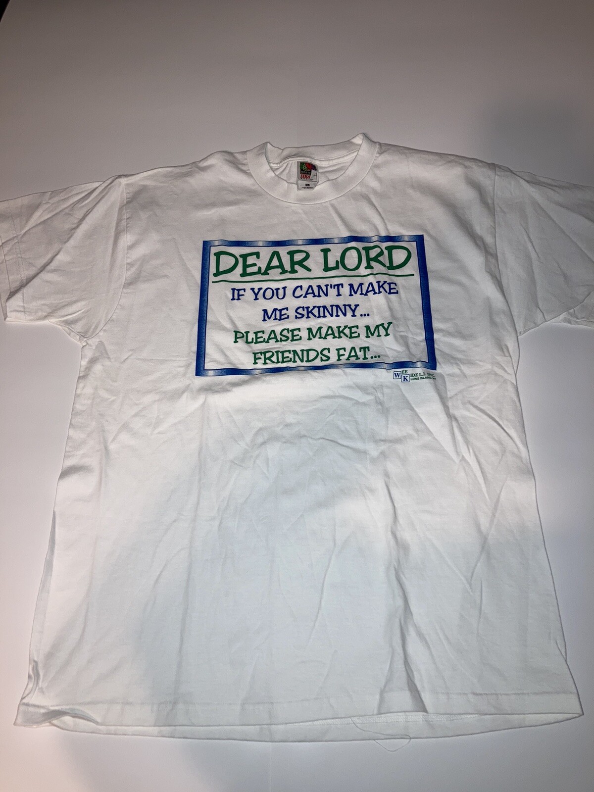 Men's Vintage Fruit of the Loom Dear Lord Make My Fri… - Gem