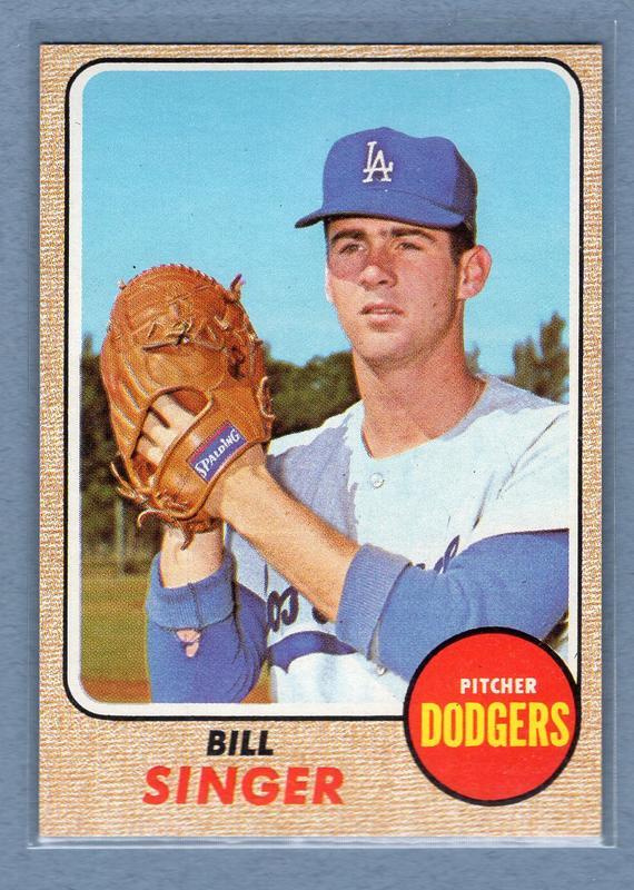 1968 Topps #249 Bill Singer EX-MT GO220 | eBay