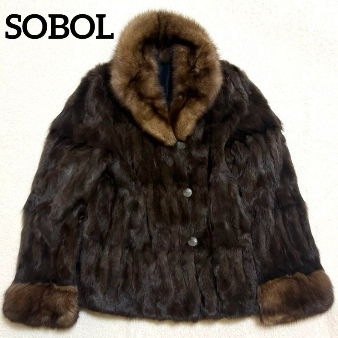 SOBOL Russian Sable Fur 100% Silk Women's Reversible … - Gem